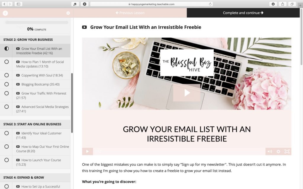 How I Set Up My Membership Site in Teachable | Susanne Rieker ...